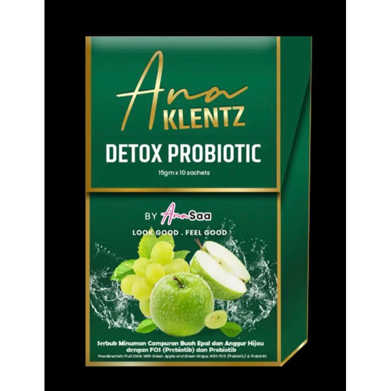 Anaklentz Detox with Probiotics 100% Original | Shopee Malaysia