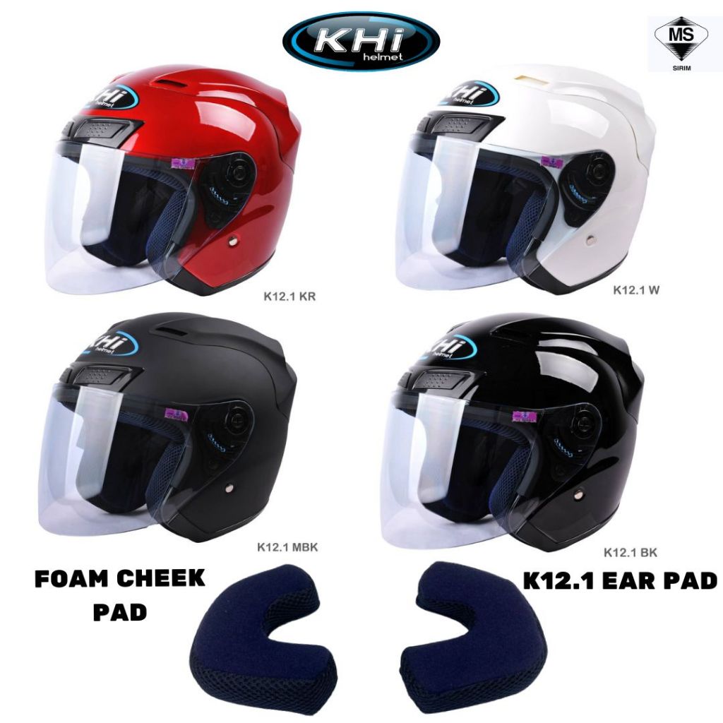 SIDE PADDING FOR K12.1 HELMET ( L / XL ) | Shopee Malaysia