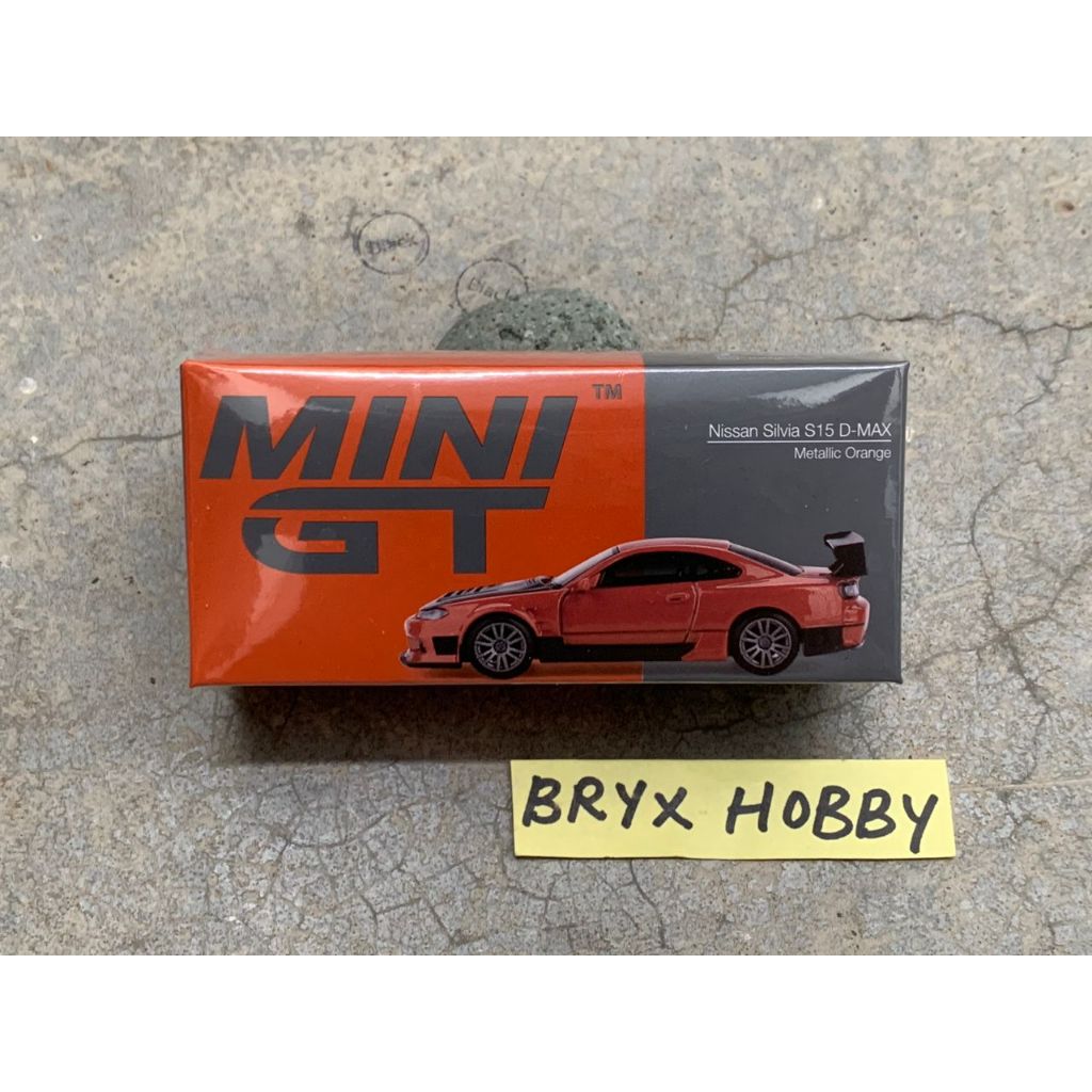 TSM Models Mini GT Nissan Silvia S15 D-Max #MGT00581-R Metallic Orange ...