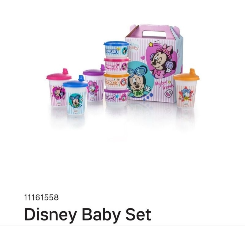 TUPPERWARE Disney Baby Set with Gift Box | Shopee Malaysia