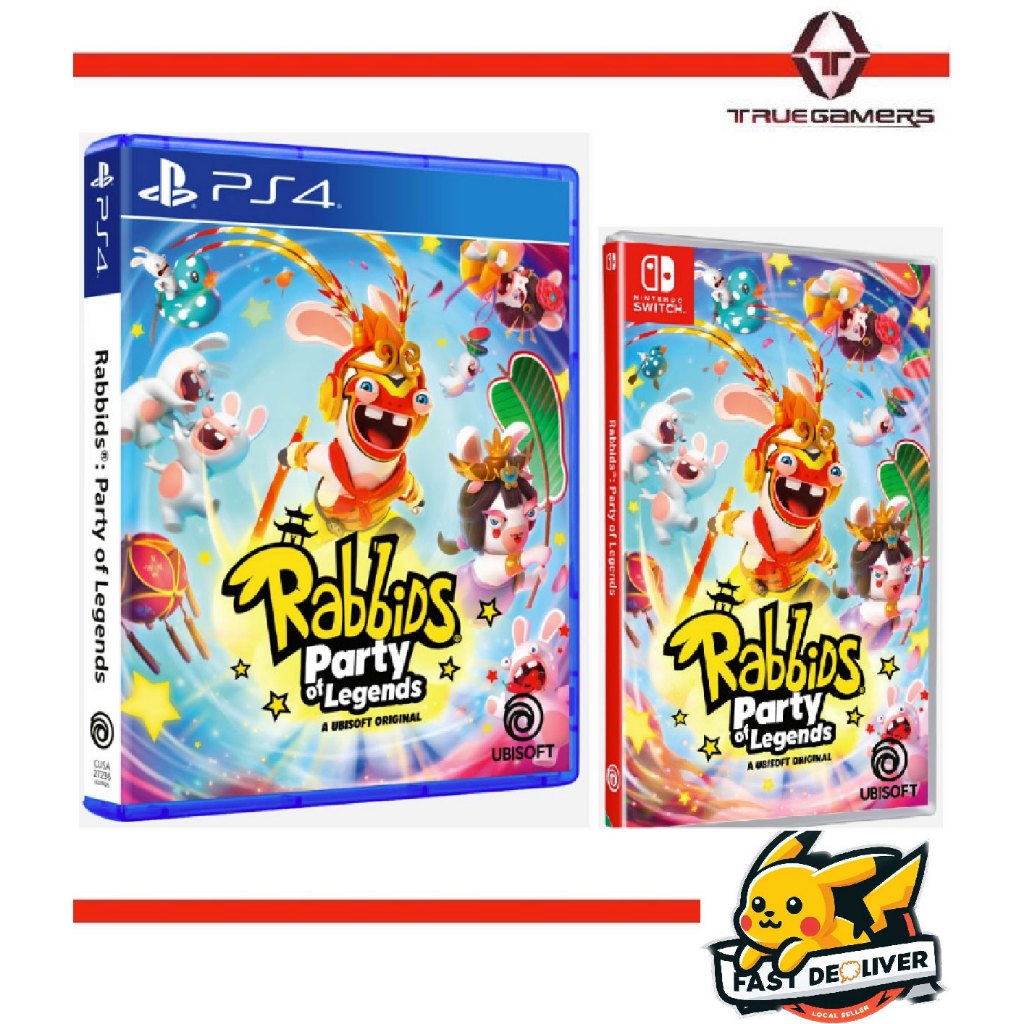 PS4 | Nintendo Switch Rabbids Party of Legends - English Version ...