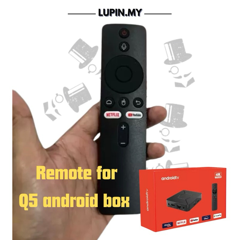 Remote Q5 / Z6 Android box (Remote Sahaja) | Shopee Malaysia