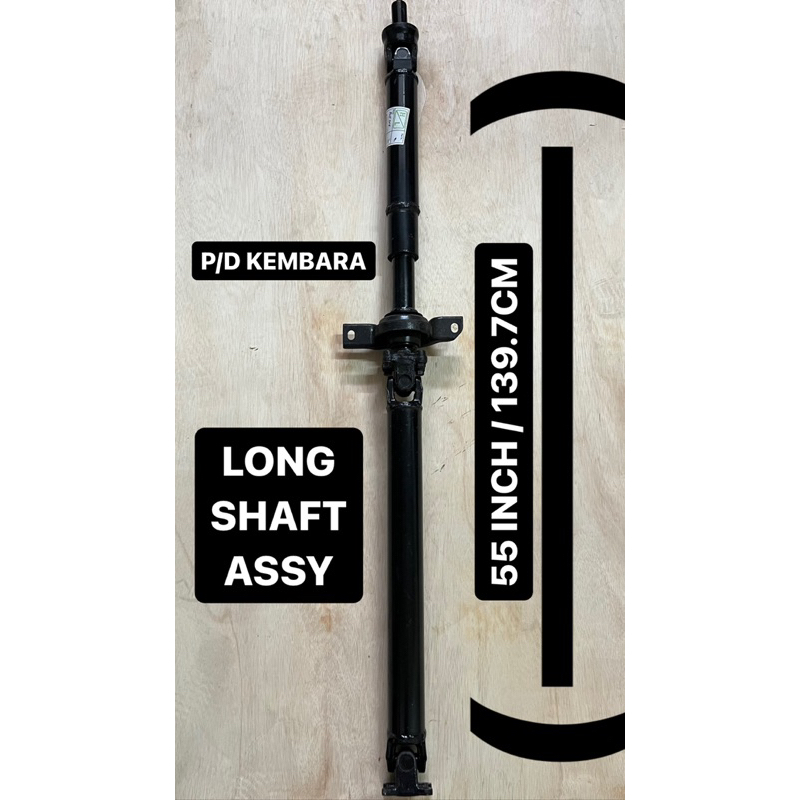 P/D KEMBARA LONG SHAFT ASSY WITH BEARING ( LONG - 55 INCH ) | Shopee ...