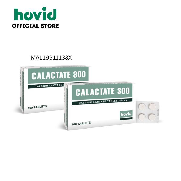(EXP: FEB 2027) Calactate 300mg Tablet (10x10's x 2 Boxes) | Shopee ...