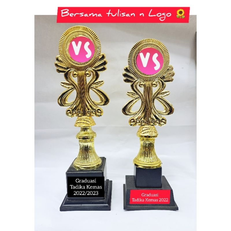 Trophy/Piala/Plag/Cenderahati/Hadiah bersama tulisan | Shopee Malaysia