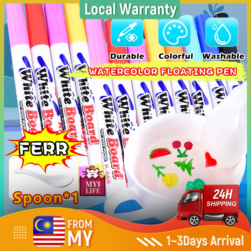 12pcs Children's Magical Water Painting Pen Floating Doodle Pen ...