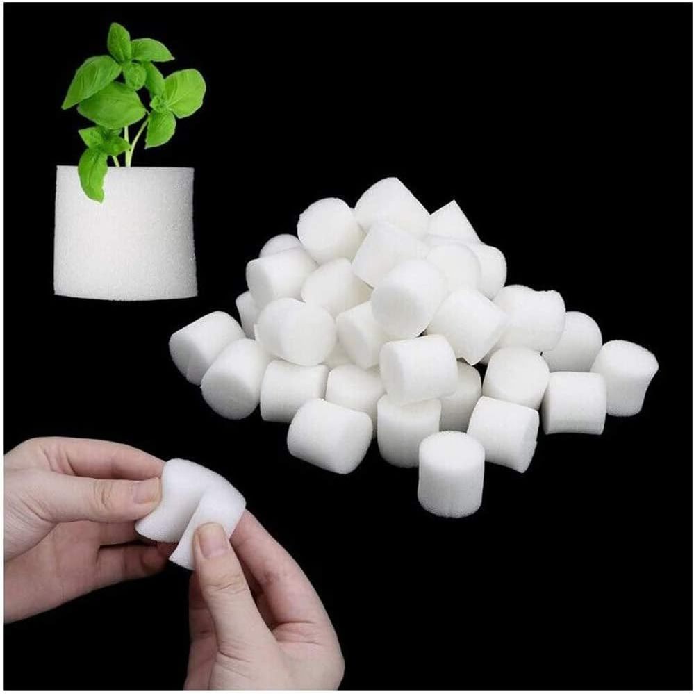 10pcs Hydroponics / Aquaponics Potting SPONGE ( HIDROPONIK / AQUAPONIK ...