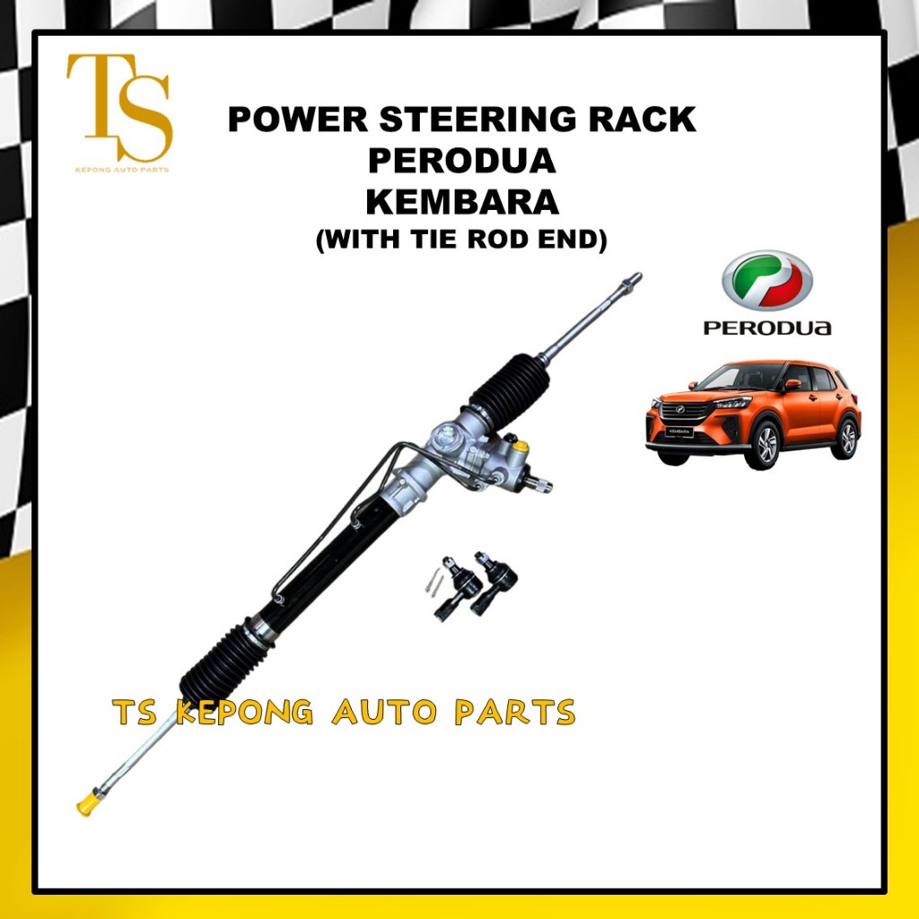 [READY STOCK] POWER STEERING RACK FOR PERODUA KEMBARA (WITH TIE ROD END ...