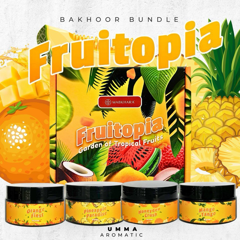 FRUITOPIA BAKHOOR BUNDLE (4 IN 1) | Shopee Malaysia