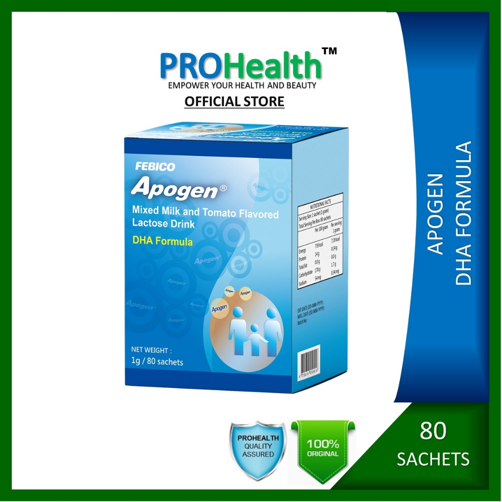 APOGEN FEBICO GRANULES SACHET 1GX80S EXPIRY:01/2025 | Shopee Malaysia