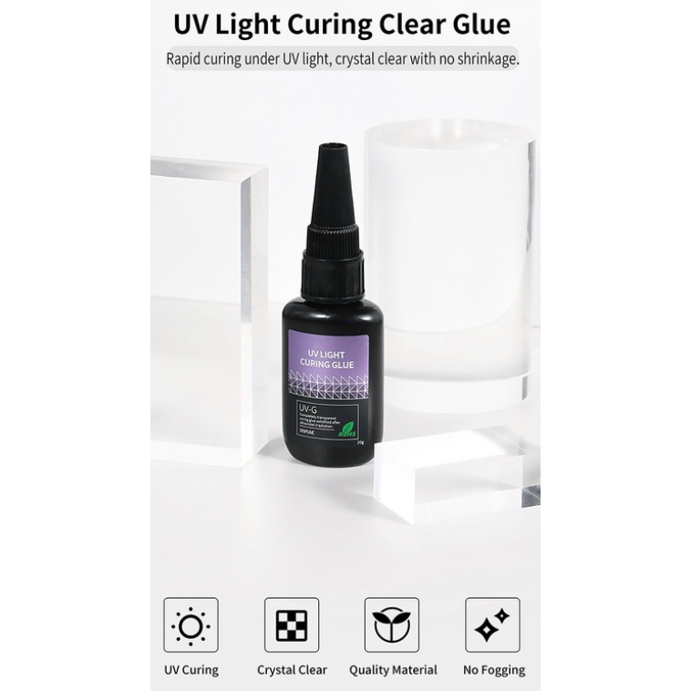 DSPIAE UV-G UV Light Curing Clear Glue 20g/ Ultraviolet Glue & UV-GT | Shopee Malaysia