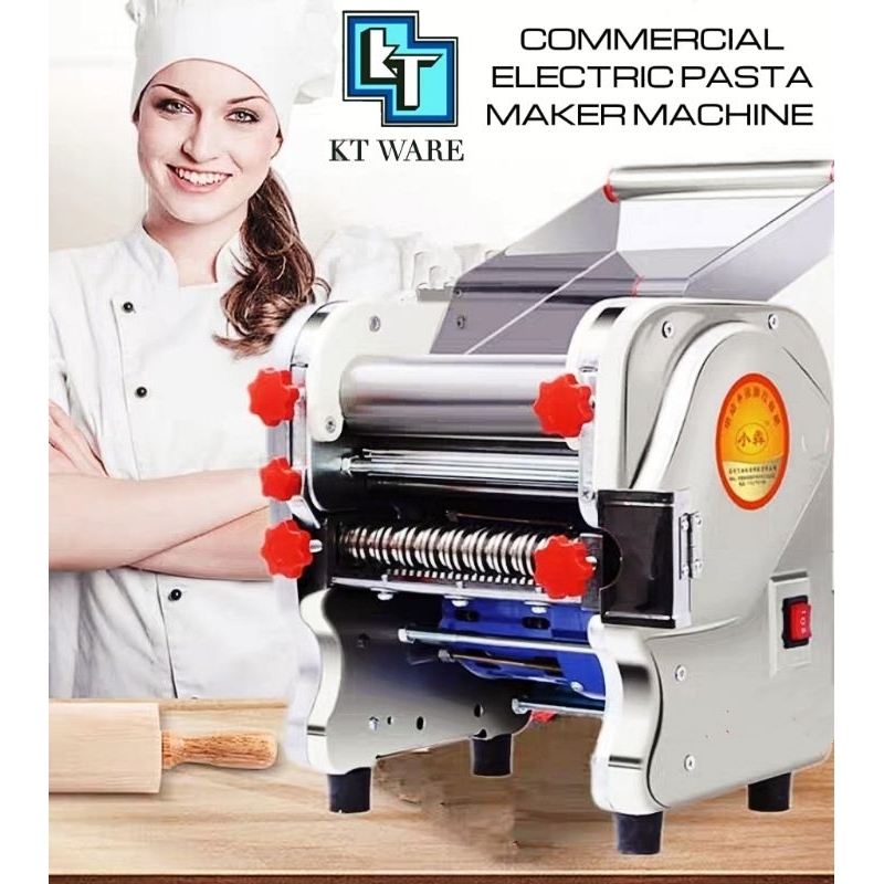 KT WARE COMMERCIAL PASTA NOODLE MACHINE DOUGH SHEETER MEISIN DON MESIN ...