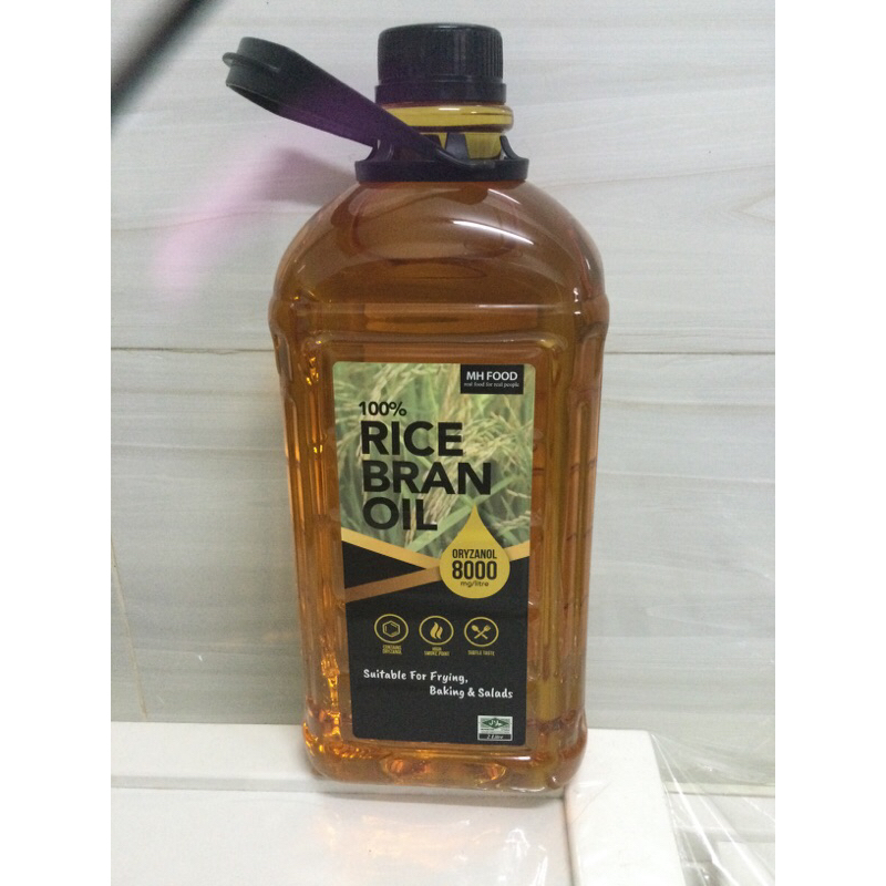 MH Food 100% Rice Bran Oil 2L (HALAL) | Shopee Malaysia