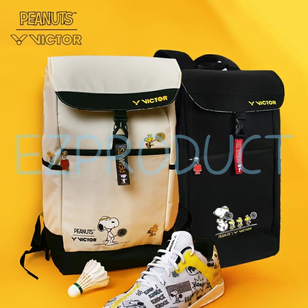 Victor Snoopy Backpack Backpack Badminton Bag | Shopee Malaysia