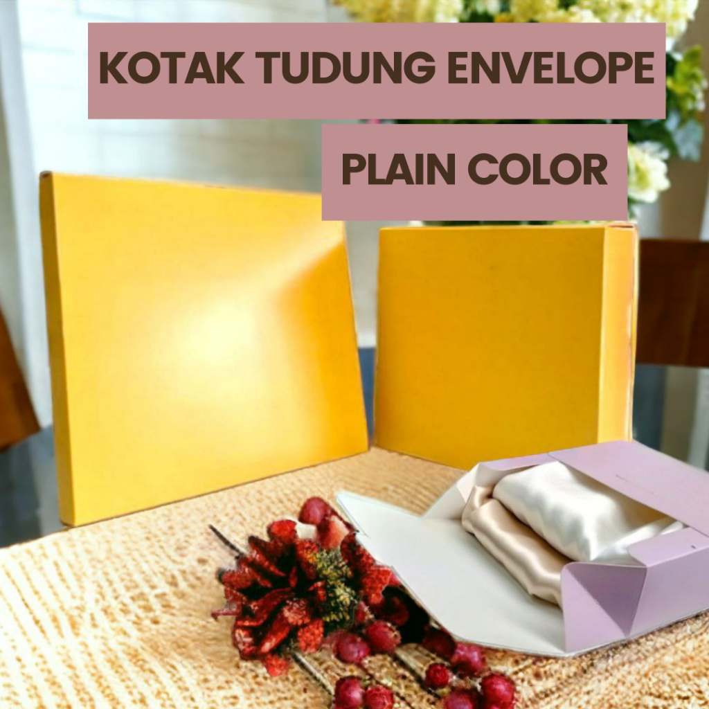 1PCS KOTAK TUDUNG ENVELOPE/SCARVE BOX/hijab BOX/Scarf Box /Kotak ...