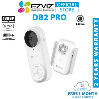 EZVIZ DB2 3MP DB2 PRO 5MP Battery-Powered Wireless Kit Weatherproof ...