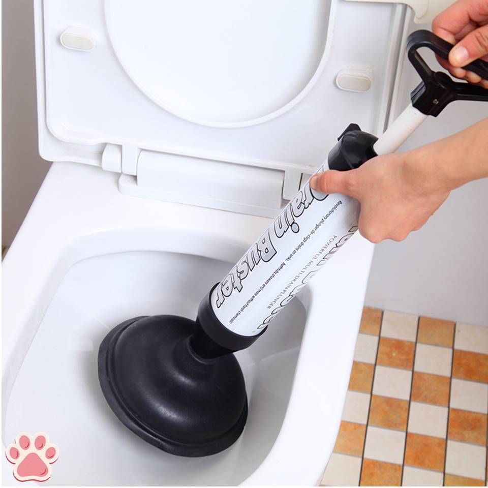 High Pressure Toilet Pump Drain Buster | Shopee Malaysia