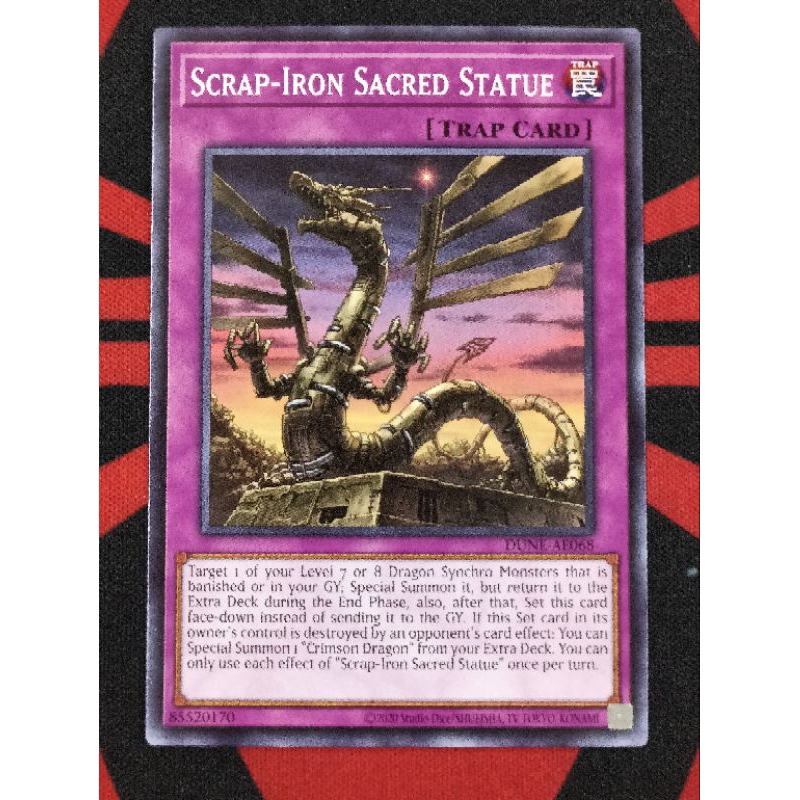 YUGIOH KONAMI DUNE-AE068 Scrap-Iron Sacred Statue (Common) | Shopee ...