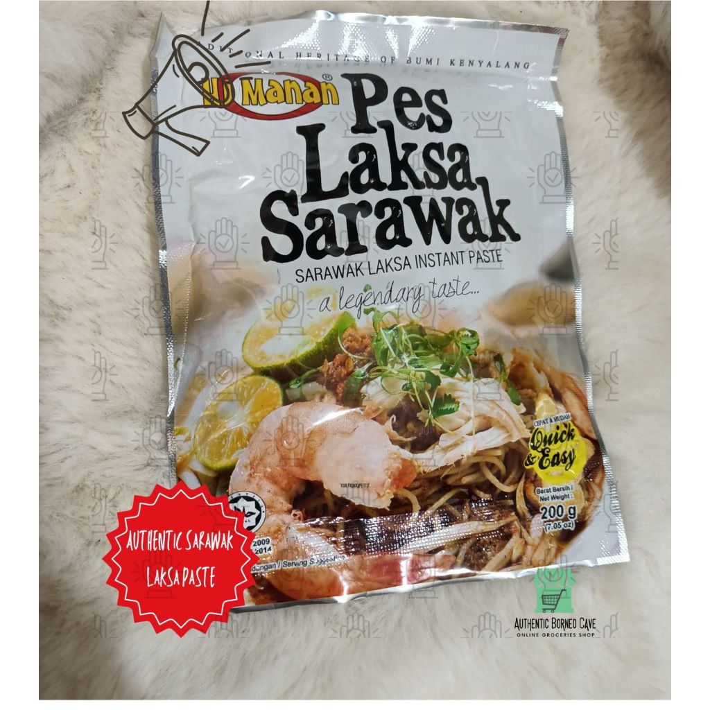Pes Laksa Sarawak HJ Manan 200 gram EasyCook Laksa Sarawak Laksa ...