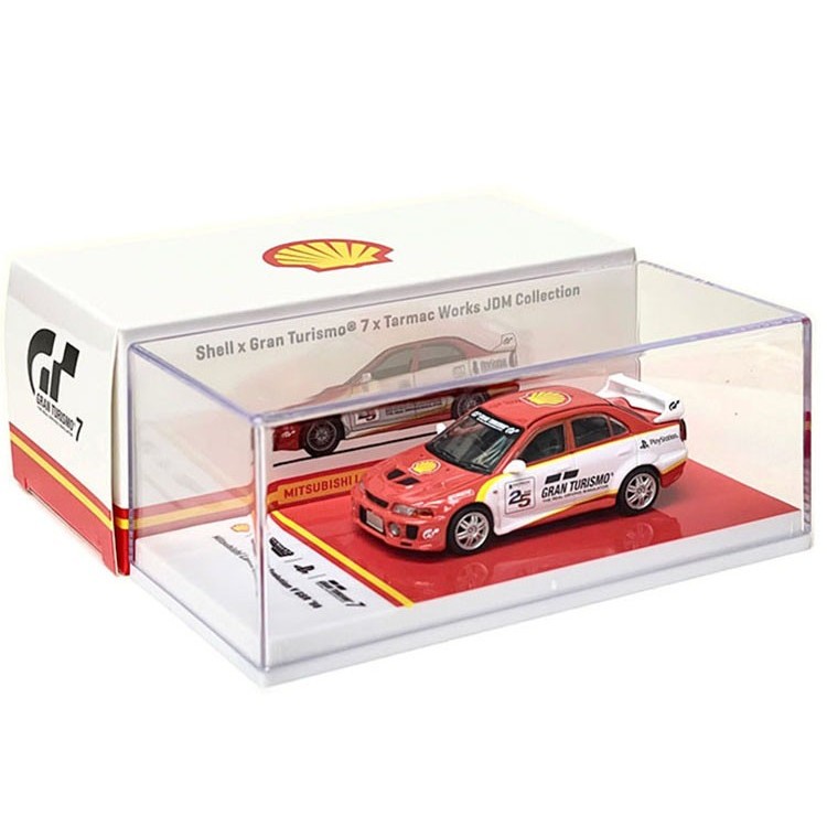 Shell x Gran Turismo 7 x Tarmac Works JDM Collection 1/64 Mitsubishi ...