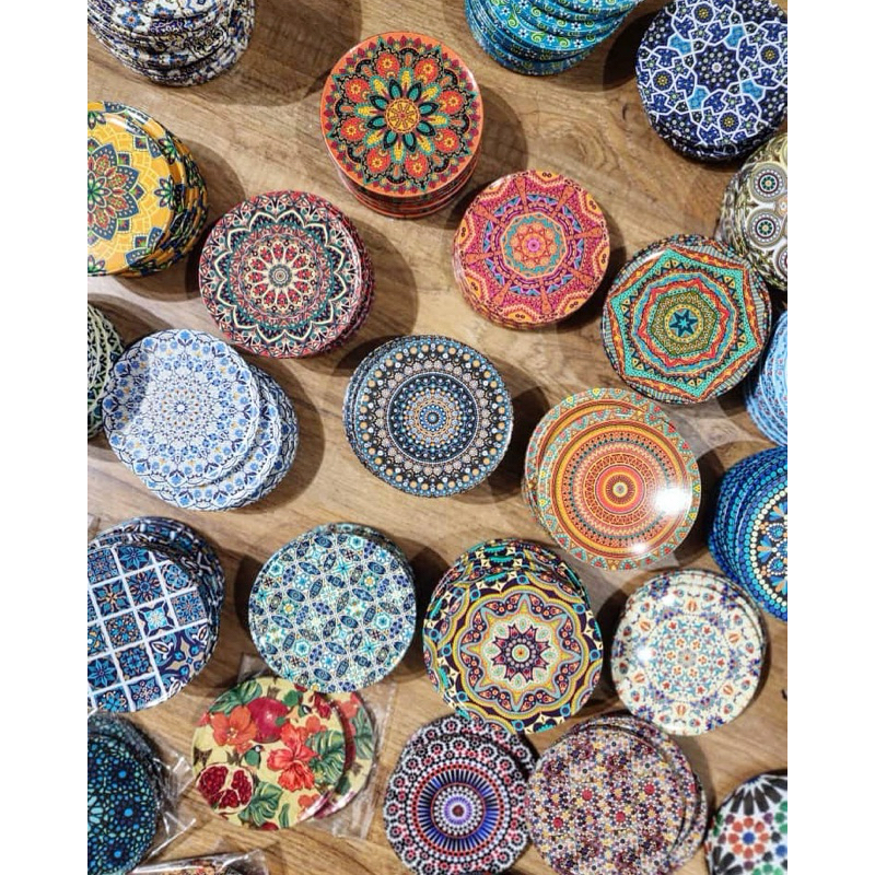 FAMOURA Cork Coaster Turkish Alas Cawan Turkey Cantik | Shopee Malaysia