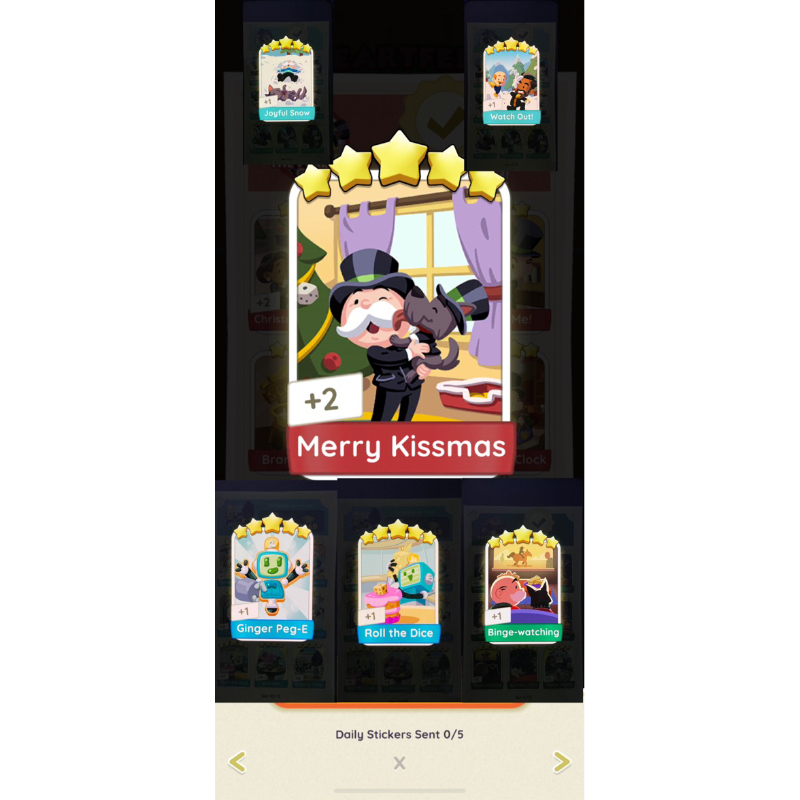STICKER 5 STAR MONOPOLY GO! | Shopee Malaysia