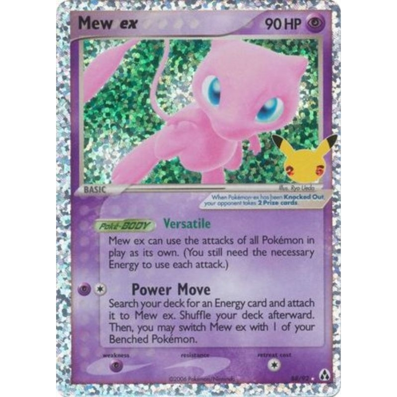 CELEB Mew ex - 88/92 - Ultra Rare (Classic Collection) | Shopee Malaysia