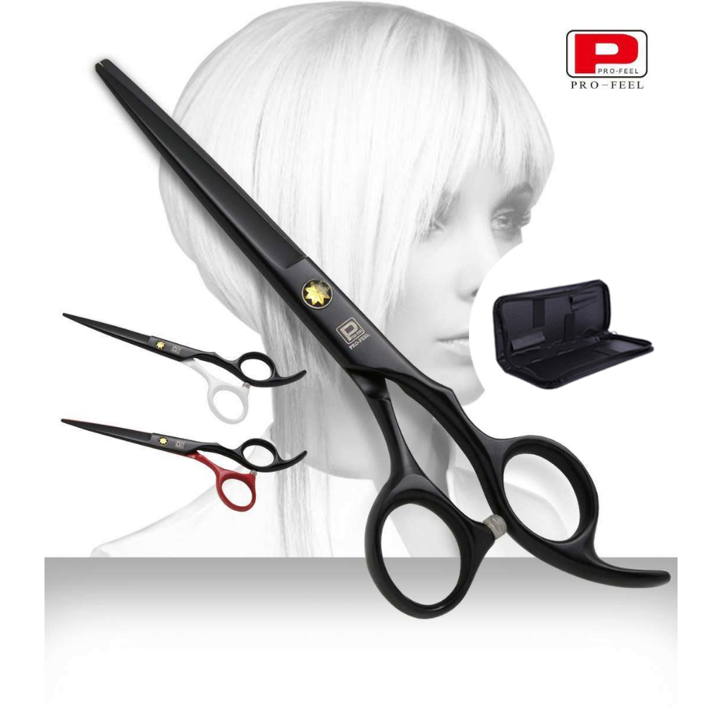 PRO-FEEL 6" Professional Hair Cutting Thinning Salon Barber Scissor ...