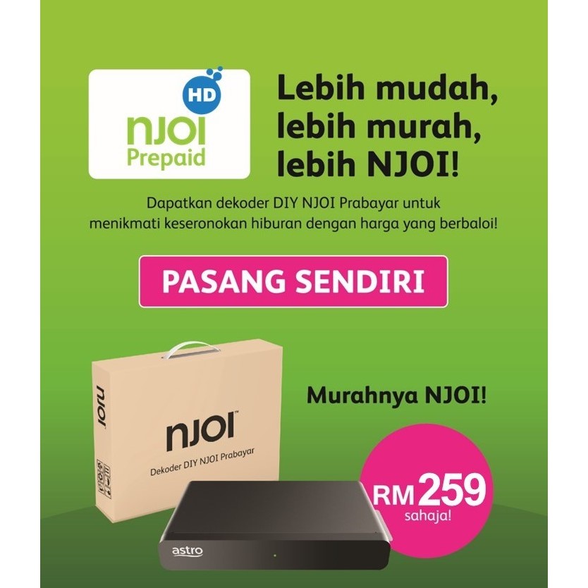 💥💥FREE RM20 Credit💥💥 NJOI SELF INSTALLATION KIT (FOR REPLACEMENT NJOI ...