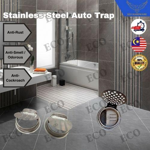 Anti Odor Stainless Steel Auto Floor Grating Anti Cockroach Floor Trap ...