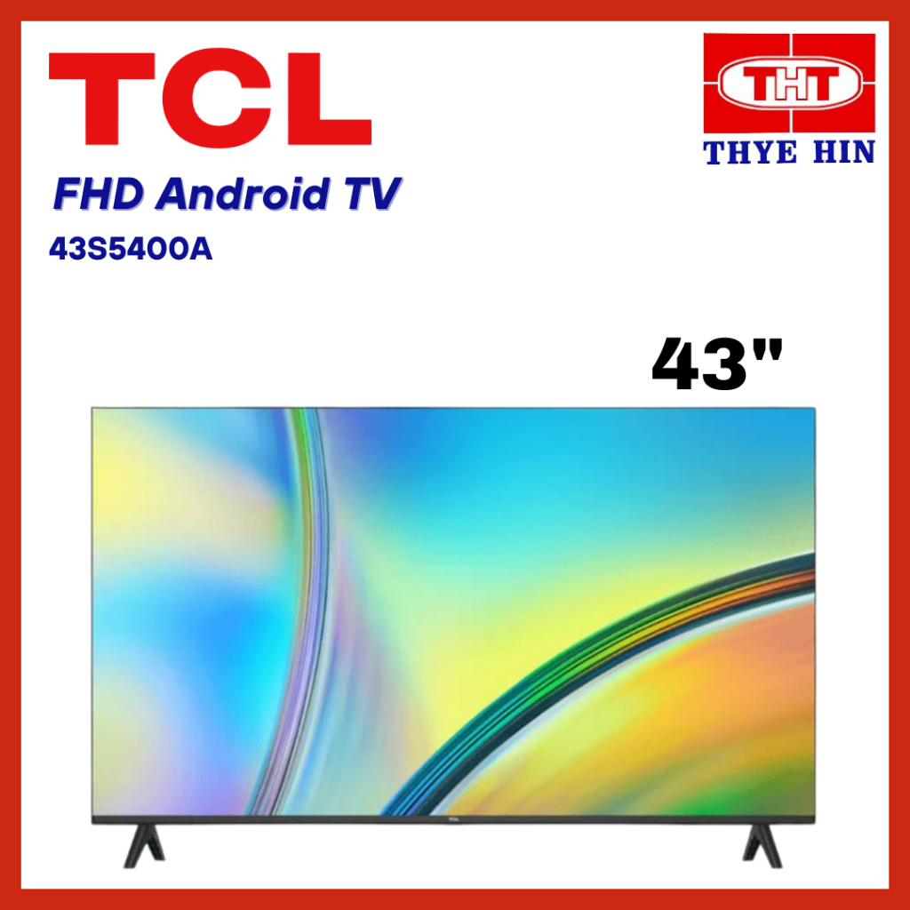 **12.12**TCL S5400A 43 inch FHD Android TV 43S5400A | Shopee Malaysia