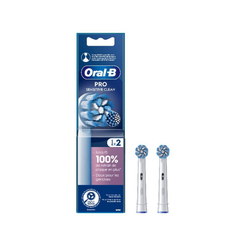 Oral B Sensitive Gum Care Ultra Thin tooth brush Replacement Brush Head ...