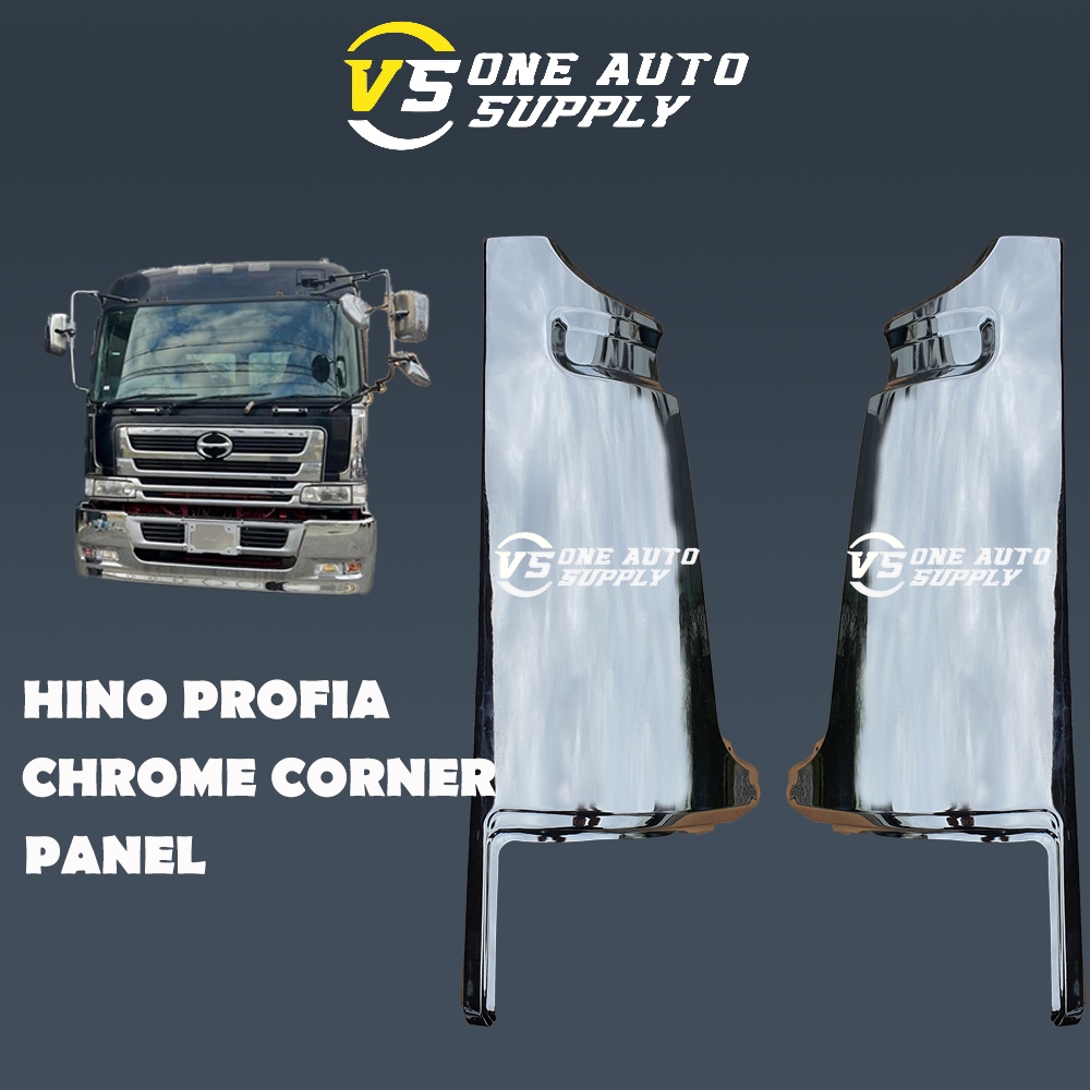 HINO PROFIA ABS CHROME CORNER PANEL | Shopee Malaysia