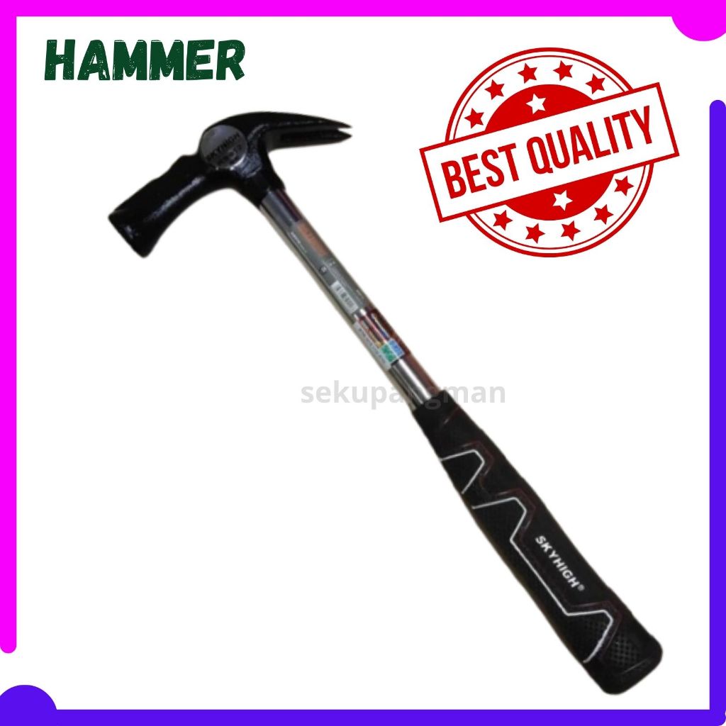 SKYHIGH Claw Hammer / Tukul kayu / Tukul Besi / Hammer | Shopee Malaysia