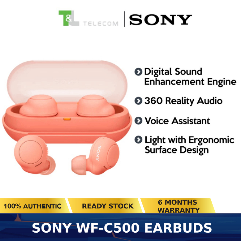 Sony WF-C500 Truly Wireless Headphones - Brand New/Original From SONY ...