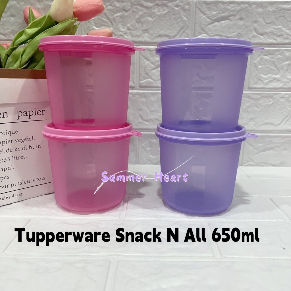 Tupperware Snack N All 650 (1pc / 2pcs) | Shopee Malaysia
