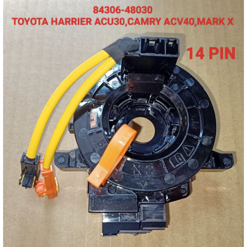 AIR BAG CLOCK SPRING TOYOTA HARRIER ACU30,CAMRY ACV40,MARK X (84306 ...