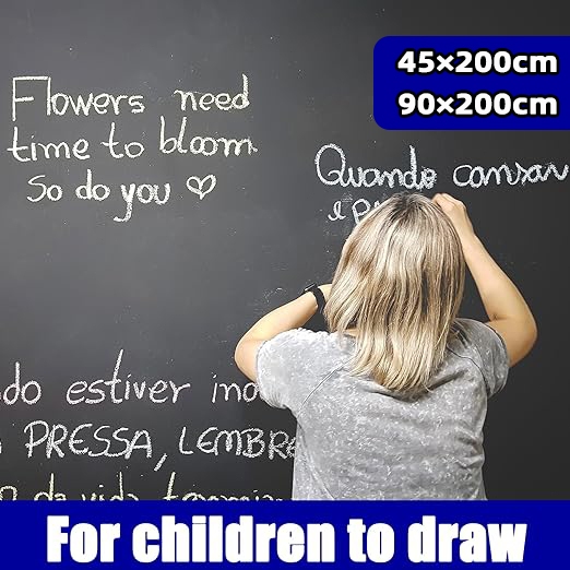 Whiteboard Wall Stickers Blackboard Wall Stickers PVC Bedroom Wall ...