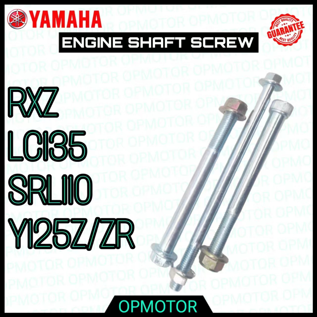 Yamaha SRL110 RXZ Y125ZR Y125Z LC135 Engine Stay Screw Kunci Engine ...