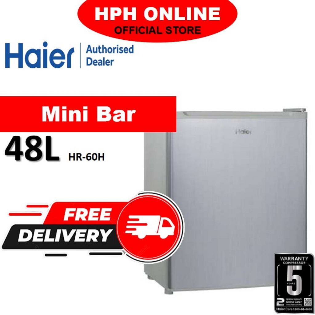 [FREE SHIPPING] HAIER 48L 1 DOOR MINI BAR FRIDGE SINGLE DOOR ...
