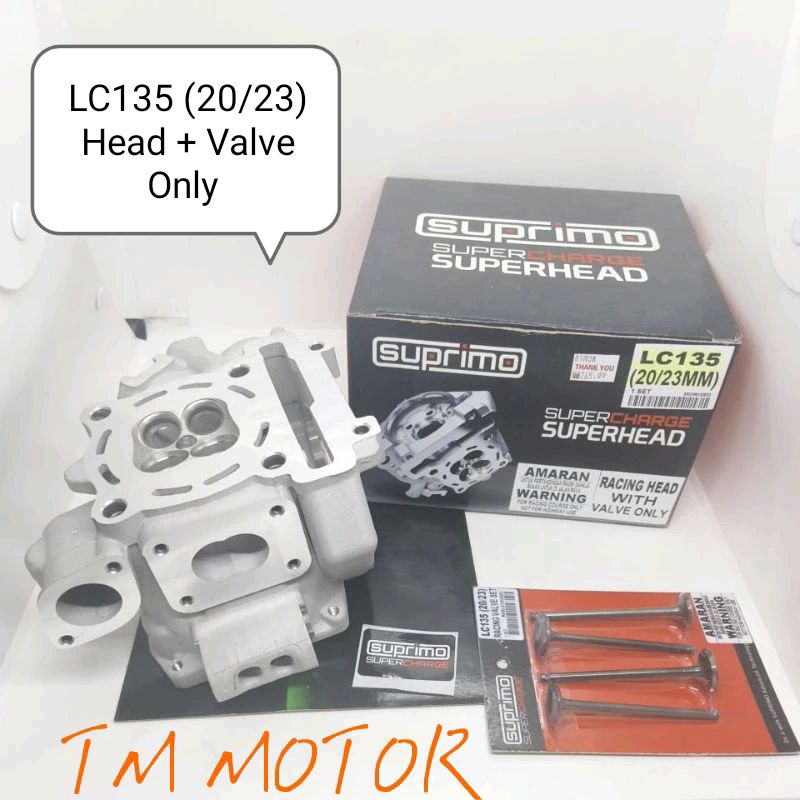 Suprimo racing Head complete set/ kosong/ CNC Porting Line/ CNC GOLF ...