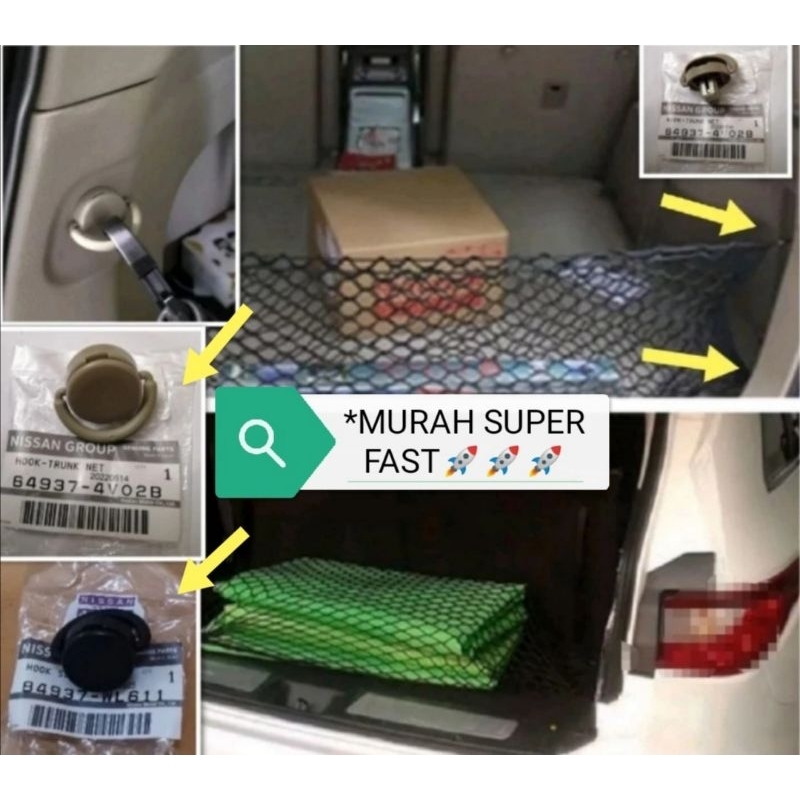 *100%ORIGINAL NISSAN ELGEAND LIVINA Xtrail Latio Livina Xgear / LUGGAGE ...