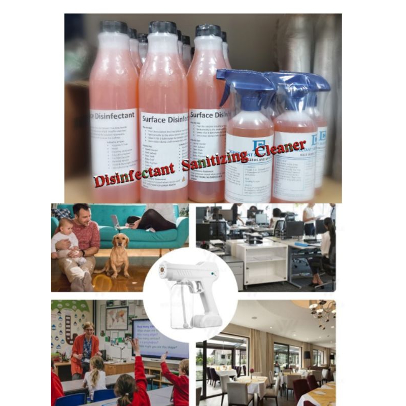 Covid Disinfectant Sanitizing Cleaner Spray 1Liter | Shopee Malaysia