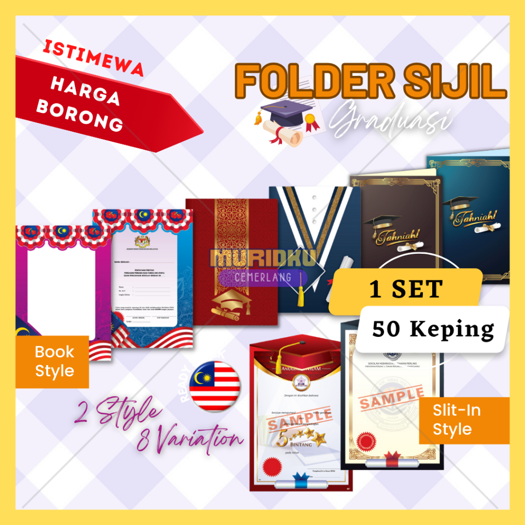 [BUNDLE/BORONG] GRADUATION CERTIFICATE FOLDER/FOLDER SIJIL/SIJIL HOLDER ...