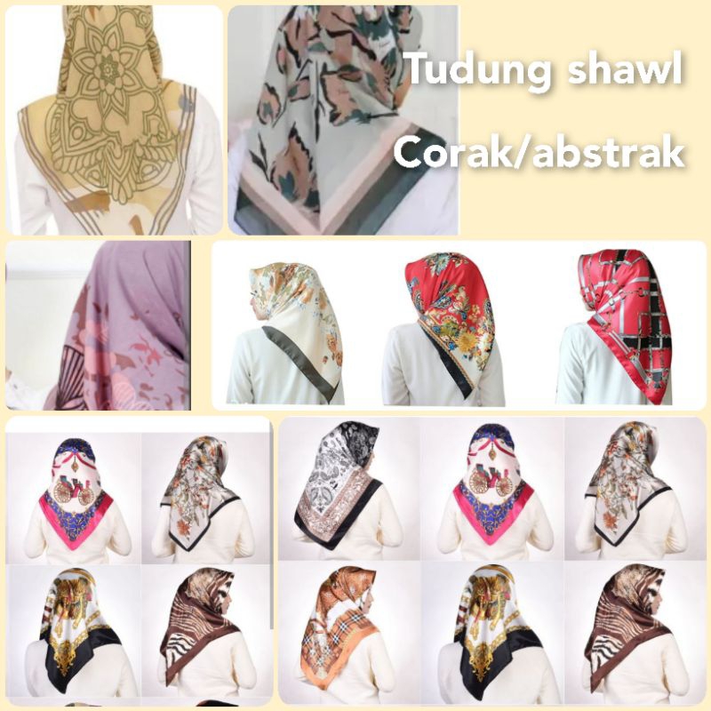 BERCORAK!! Tudung b45 & Shawl & Pashmina | Shopee Malaysia
