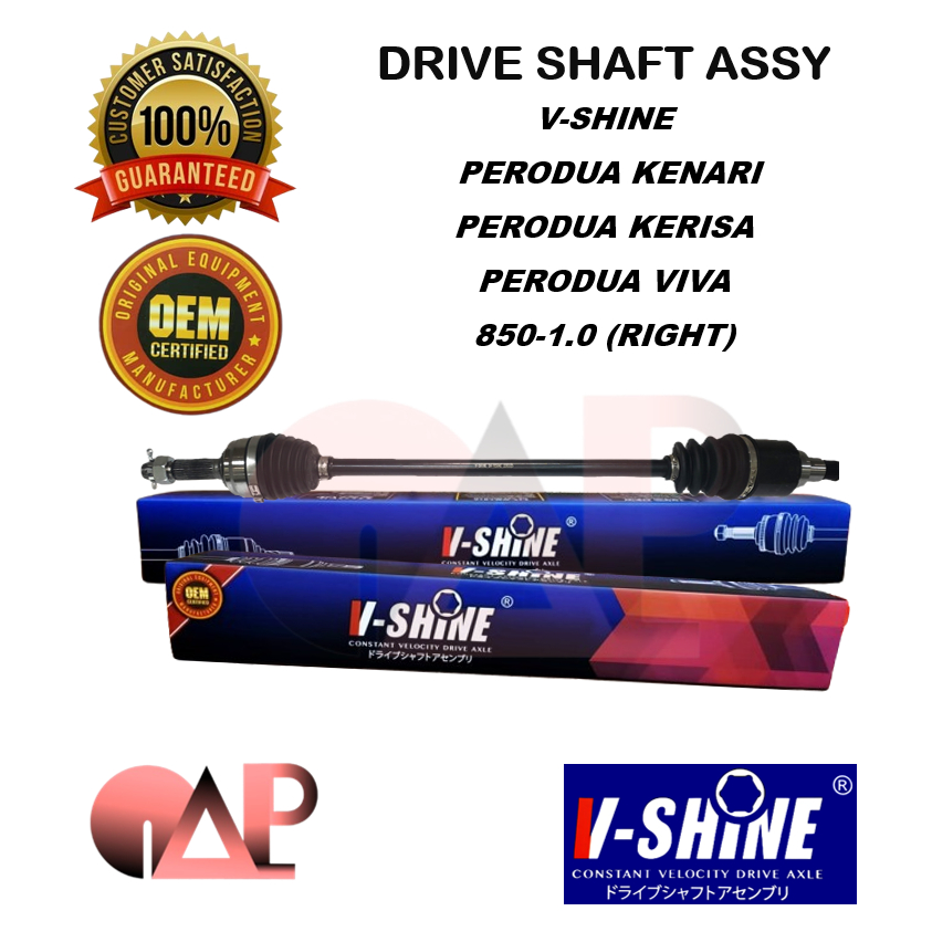 V-SHINE PERODUA KENARI , PERODUA KERISA , PERODUA VIVA 850-1.0 DRIVE ...