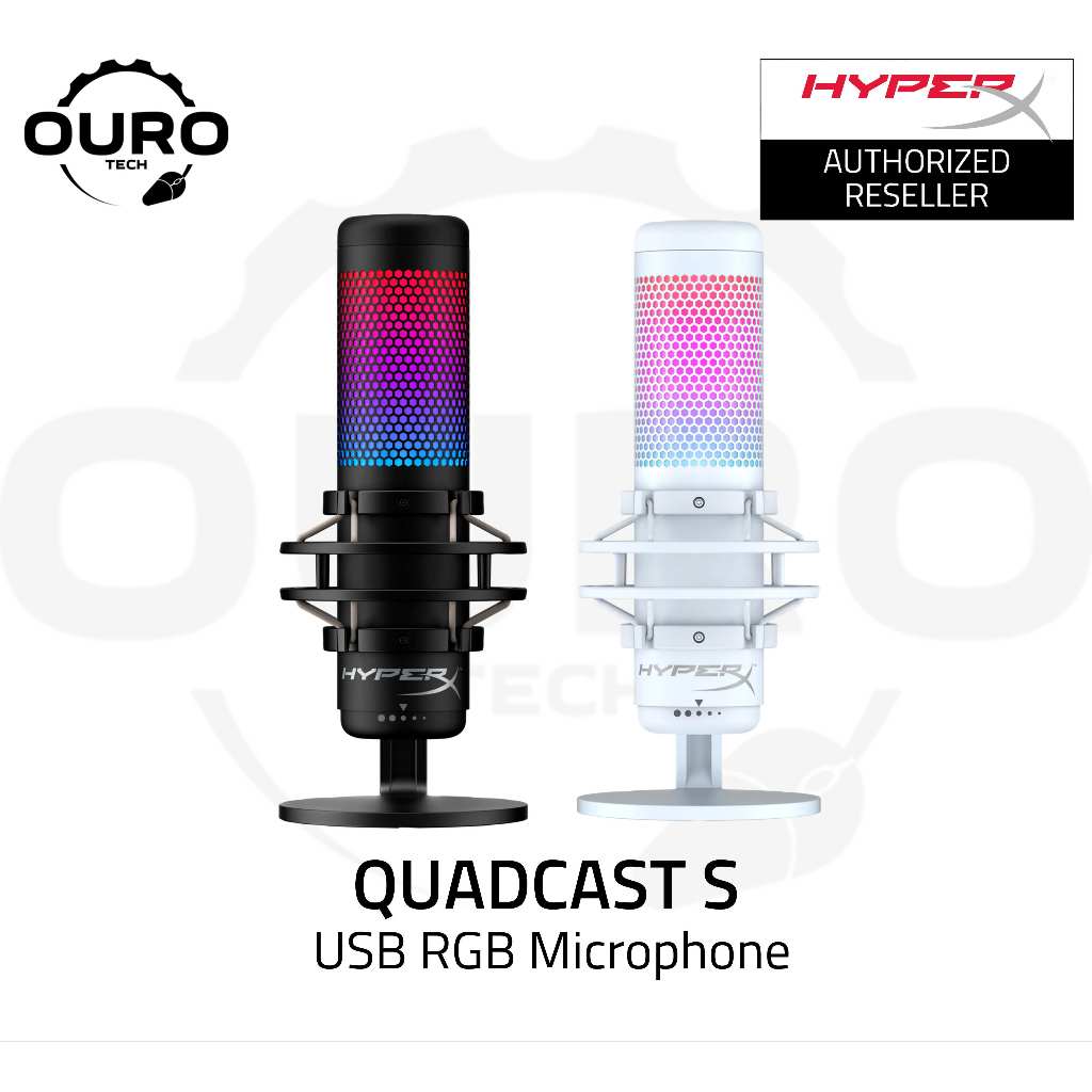 HYPERX QUADCAST S GAMING MICROPHONE | 4 Polar Patterns ...