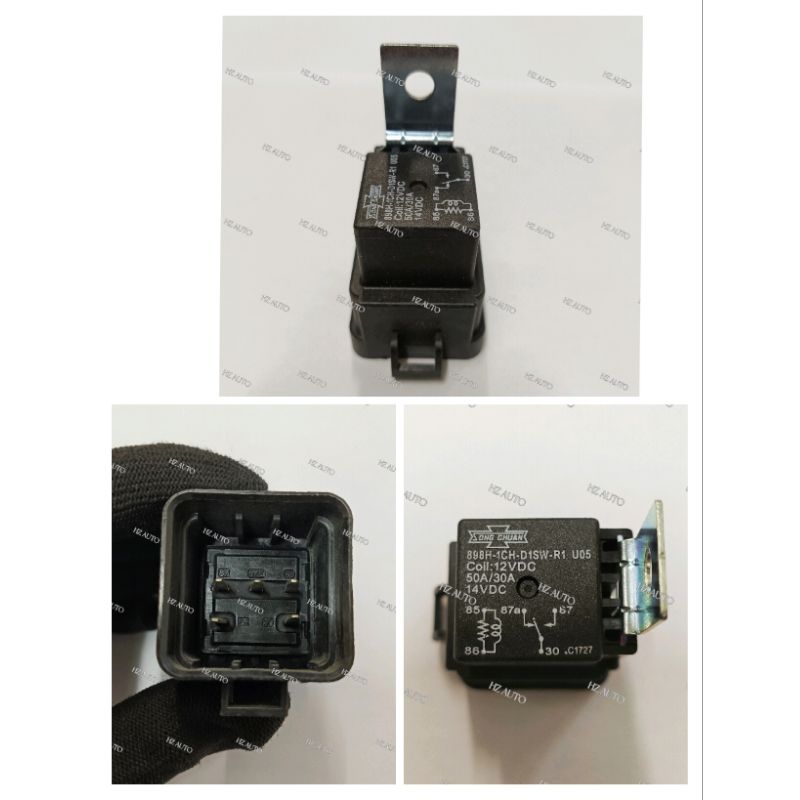 100% ORIGINAL SONG CHUAN 96251271 CHEVROLET OPTRA RELAY FAN 5PIN 12V ...