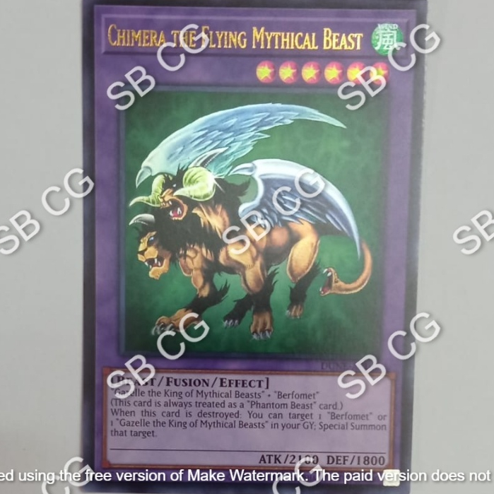 Duelist Nexus Asian-English "Chimera the Flying Mythical Beast" ( DUNE ...