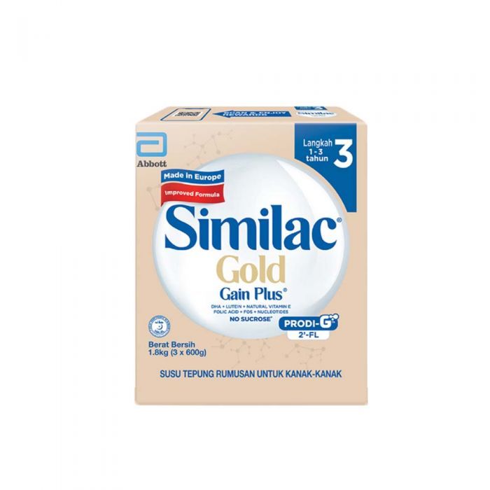 Similac Gold Step 3 x 1.8kg (NEW PACK) | Shopee Malaysia